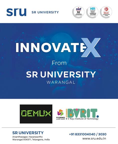 Dr Pramod Kumar Poladi On Linkedin Innovatex Sru Sruniversity Csai Codingclub Hackathon