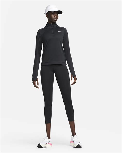 Nike Dri Fit Pacer Womens 14 Zip Sweatshirt Nike Lu