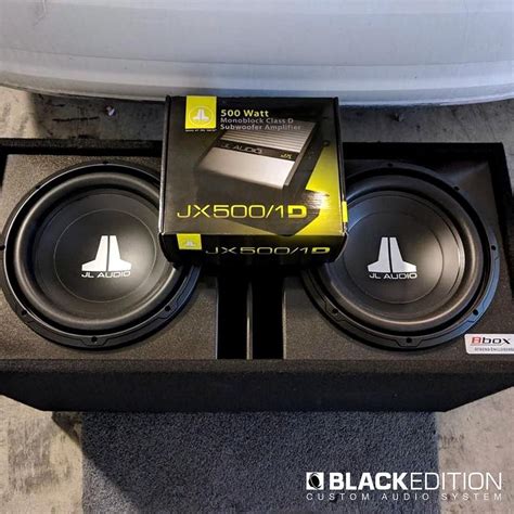 JL Audio W In Custom Ported Enclosure With JX D