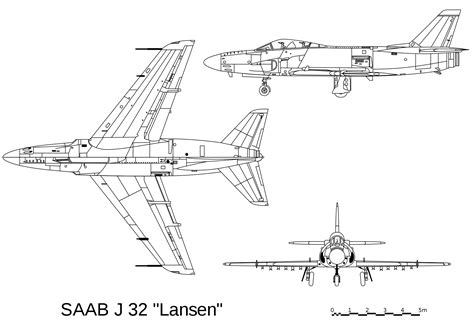 Saab 32 Lansen Wikipedia The Free Encyclopedia Swedish Air Force