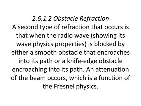 Complex Propagation Ppt