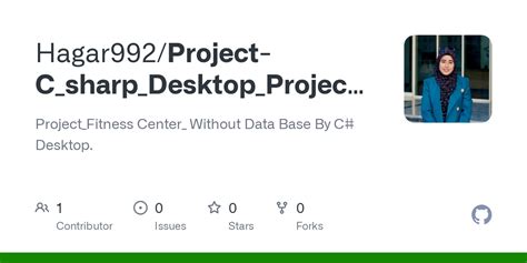 Github Hagar992project Csharpdesktopproject Projectfitness