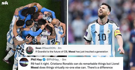 Twitter Explodes As Magnificent Lionel Messi Spearheads Argentina To
