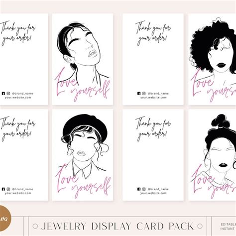 Woman Portrait Canva Etsy