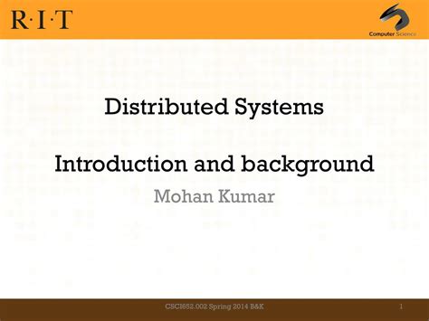 Ppt Distributed Systems Introduction And Background Powerpoint Presentation Id5879239