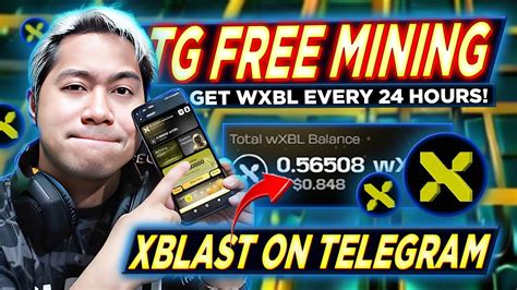 Free Mining On Telegram Xblast Mining Tagalog Review Full Guide