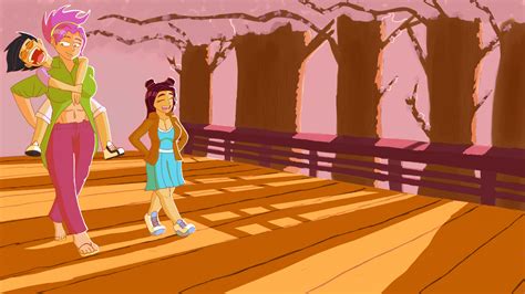 Sakura Walk By Spyro839 On Newgrounds