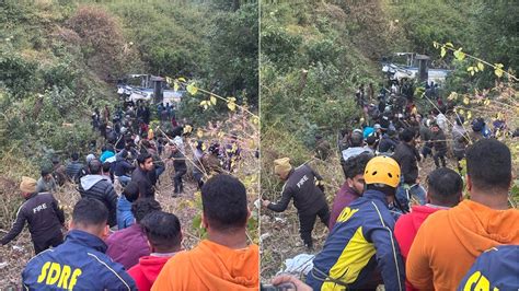 Uttarakhand Accident Three Killed Over Two Dozen Injured As Roadways
