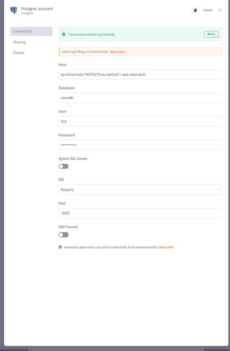 postgres credential using neon questions n8n community
