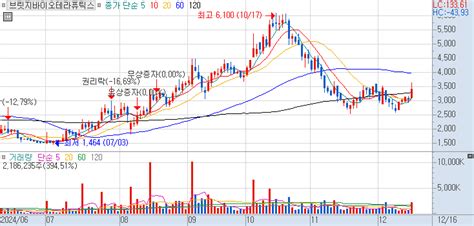 브릿지바이오테라퓨틱스 주가 전망 핵심분석 결과 파악하기 241216