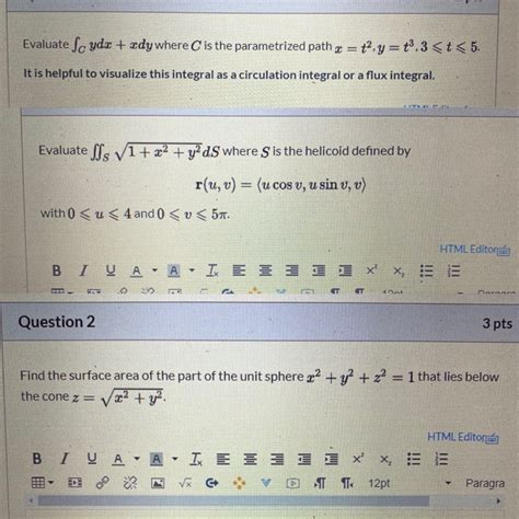 solved evaluate scydx xdy where is the parametrized path x