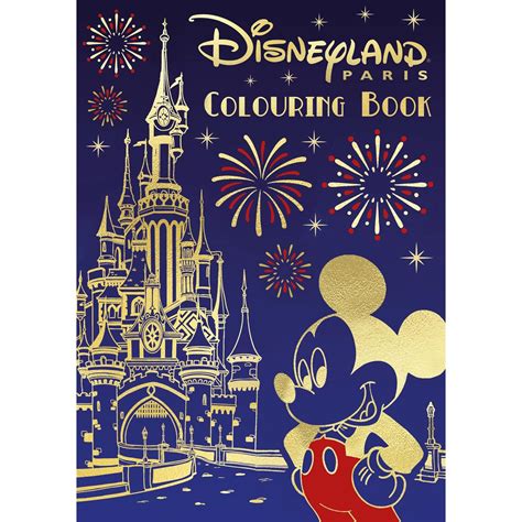 Libro Para Colorear Disneyland París