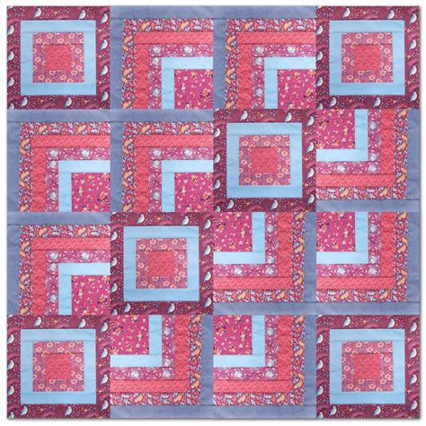 Sweet Stack Quilt Pattern PDF Version Beginner Friendly Strip Log
