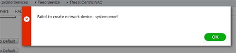 solved ise 2 4 lost network devices unable to add devices cisco