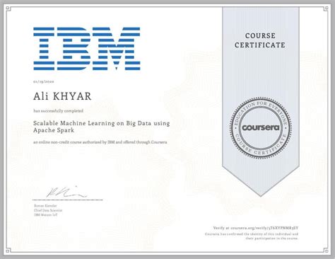 I Finally Finished This Course Of Scalable Machine Learning Using Apache Spark A Course That