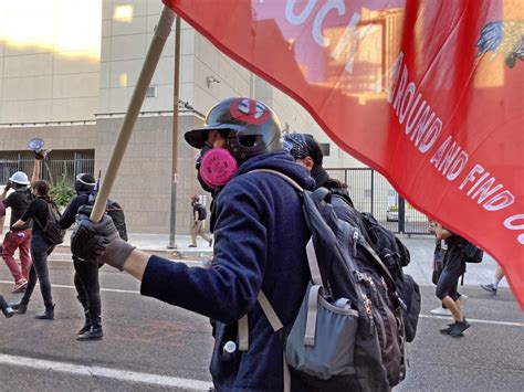 Portland Solidarity Protesters Strike Defiant Anti Police Tone