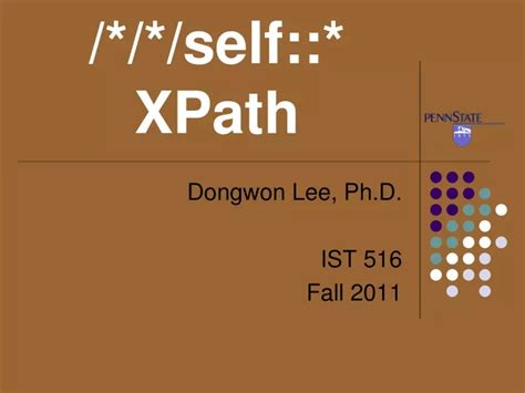 Ppt Introduction To Xpath Query Language For Xml Powerpoint