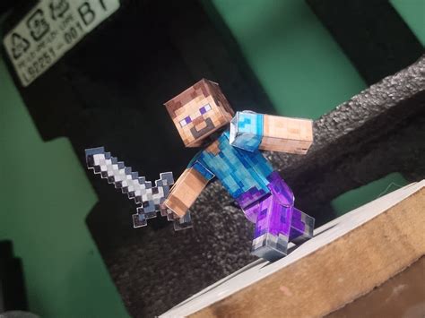 Minecraft Papercraft Bendable Skeleton