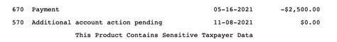 Irs Code 570 On Acct Transcript Since 2 Months Refund Yet To Come R Tax