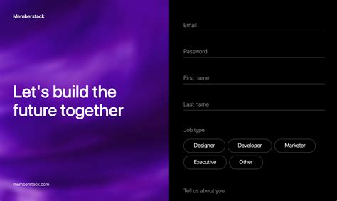 Onboarding Form With Background Video Free Webflow Component