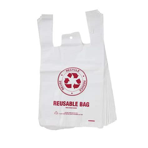 Austar Large Reusable Singlet Bags 37um Lpsb35w Rapidclean
