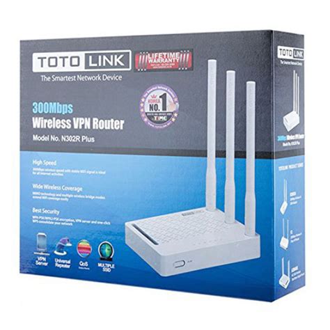 Totolink N302r Plus 300mbps Router Nirkabel N Puserba Pusat Serba