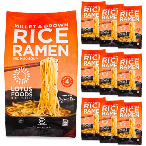 Lotus Foods Bulk Food Organic Millet And Brown Rice Ramen