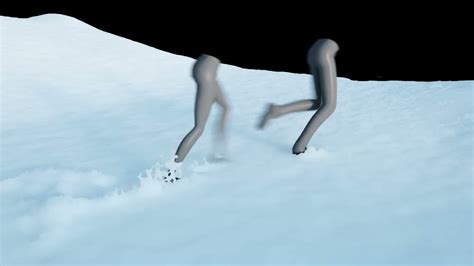 Snow Imprints Houdini Mpm Solver