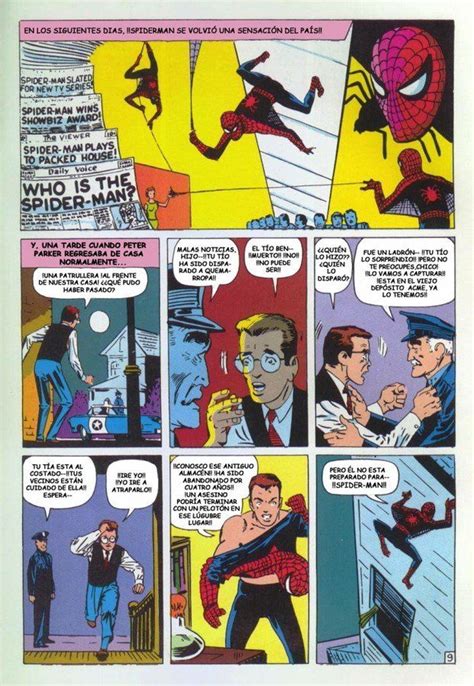 Leer Online La Primera Aparición Y El Origen De Spider Man 1962