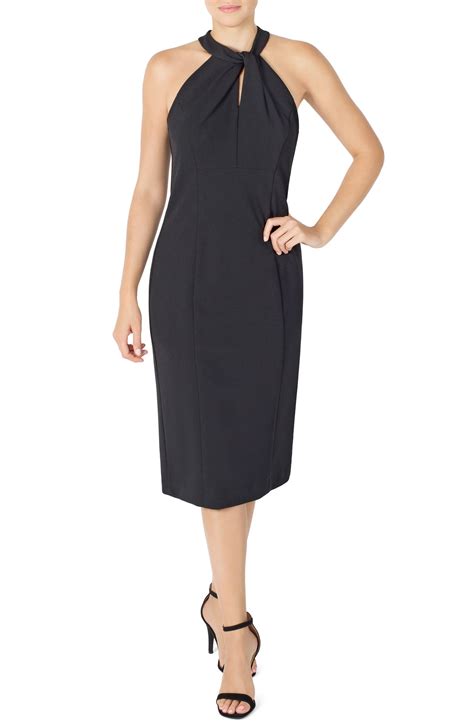 Julia Jordan Twist Neck Sheath Dress Nordstrom