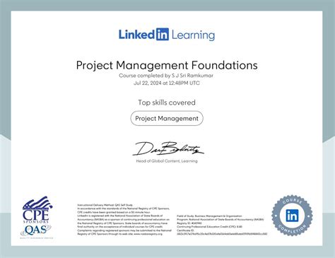 S J Sri Ramkumar On Linkedin Projectmanagement Pmi Nasba