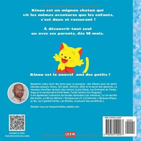 Couvertures images et illustrations de Les Aventures de Kinou Tome Kinou a perdu sa tétine