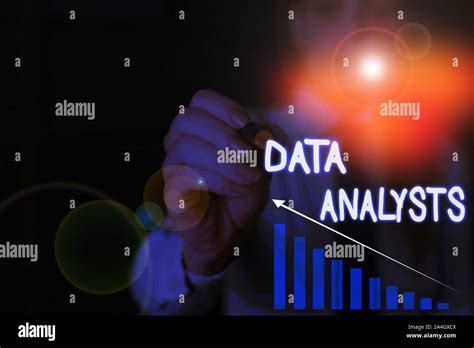 Writing Note Showing Data Analysts Business Concept For Programmer