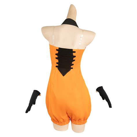 Splatoon Callie Orange Jumpsuit Cosplay Outfits Skycosplayde