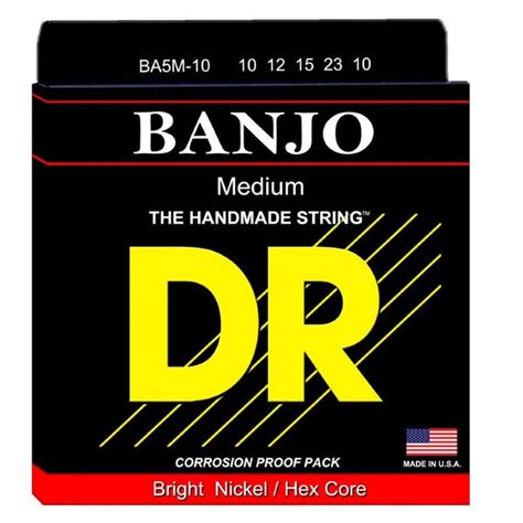 Buy Dr Strings Ba5 10 Original Style Banjo Strings Online Bajaao