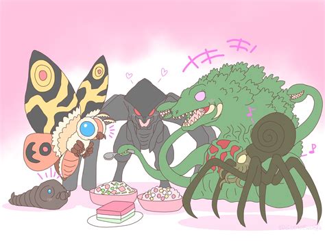 Kaiju Girls Night Godzilla Know Your Meme