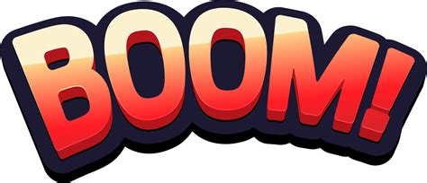 Boom Comic Speech Bubble Png