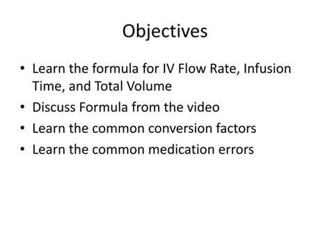 Medication Basic Math Ppt