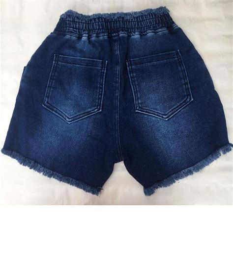 Shorts Meia Coxa Jeans Estilos Fit