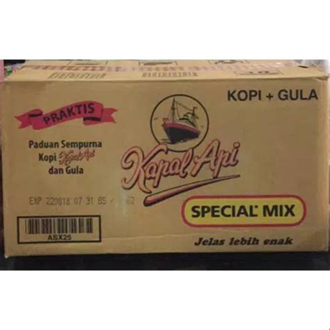 Jual Kapal Api Mix Dus Isi Sachet Shopee Indonesia