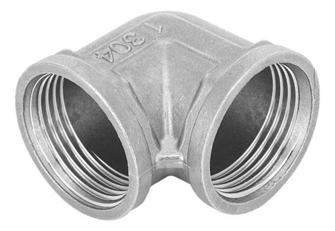 Conector De Codo De Tubo Roscado Acoplamiento De Rosca Hembr Cuotas