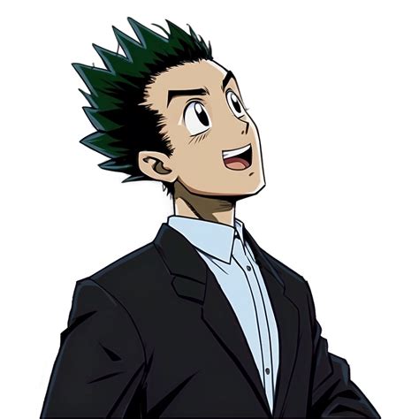 Gon Freecss Cute Expression Png Bfi22 Png Image
