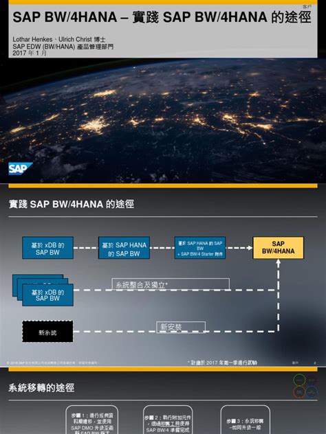 Sap Bw4hana 實現 Sap Bw4hana 的途徑繁中 Pdf