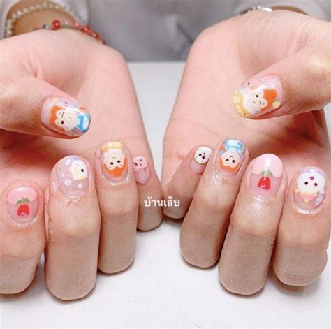 60 ลายเพ้นท์เล็บน่ารัก ที่จะทำให้คุณหลง การออกแบบเล็บ เล็บน่ารัก เพ้นท์เล็บ