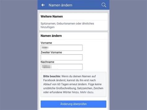 Facebook Namen auf iPhone und Android ändern Jörg Schieb Digital und KI