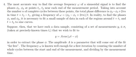 [solved] The Most Accurate Way To Find The Average Freque