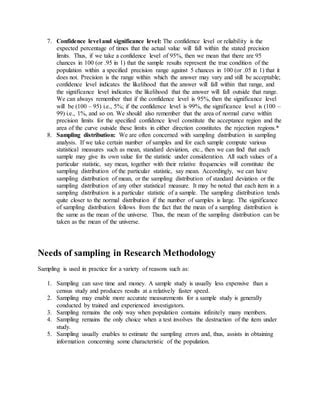 SAMPLING IN RESEARCH METHODOLOGY DOCX