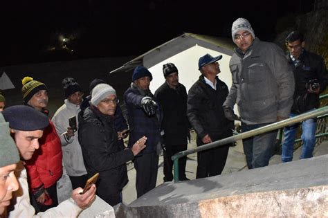 सीएम पुष्कर सिंह धामी के निर्देश पर गढवाल कमिश्नर सुशील कुमार आपदा