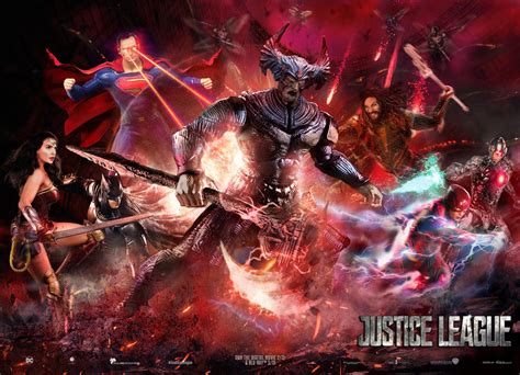 Justice League Vs Steppenwolf Poster By Saintaldebaran On Deviantart