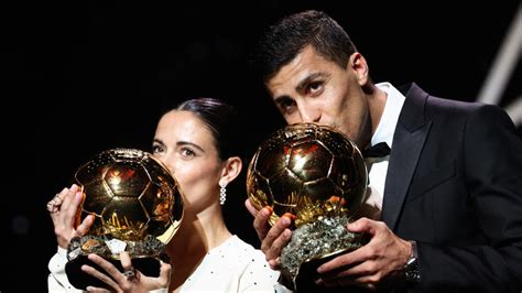 Ballon Dor Premier Sacre Pour Rodri Chez Les Hommes Doublé Daitana